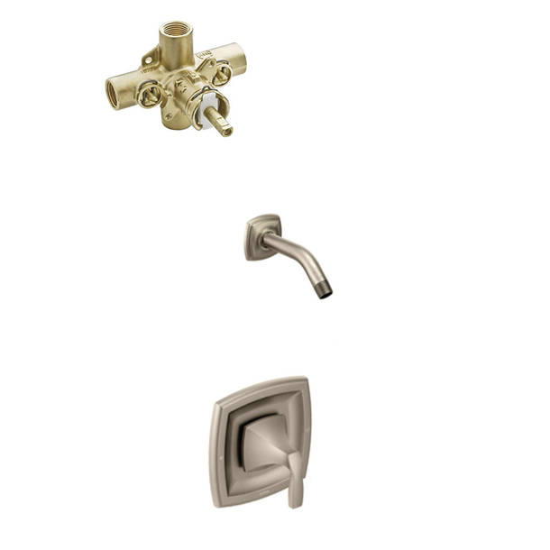 Moen Voss 2-Handle High-Arc Lavatory Widespread Bathroom Faucet & Reviews | Wayfair